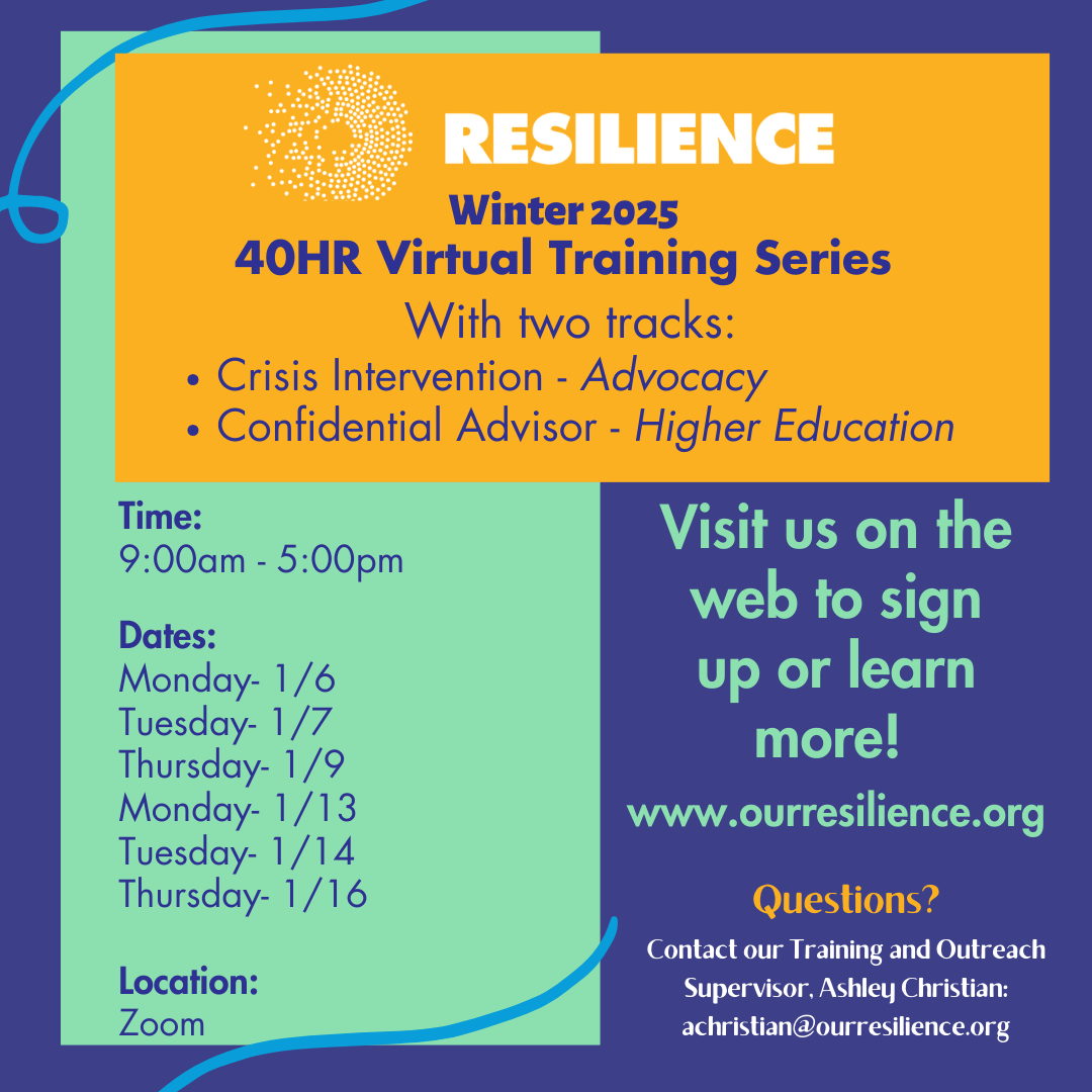 Winter 2025 40-Hour Training Series