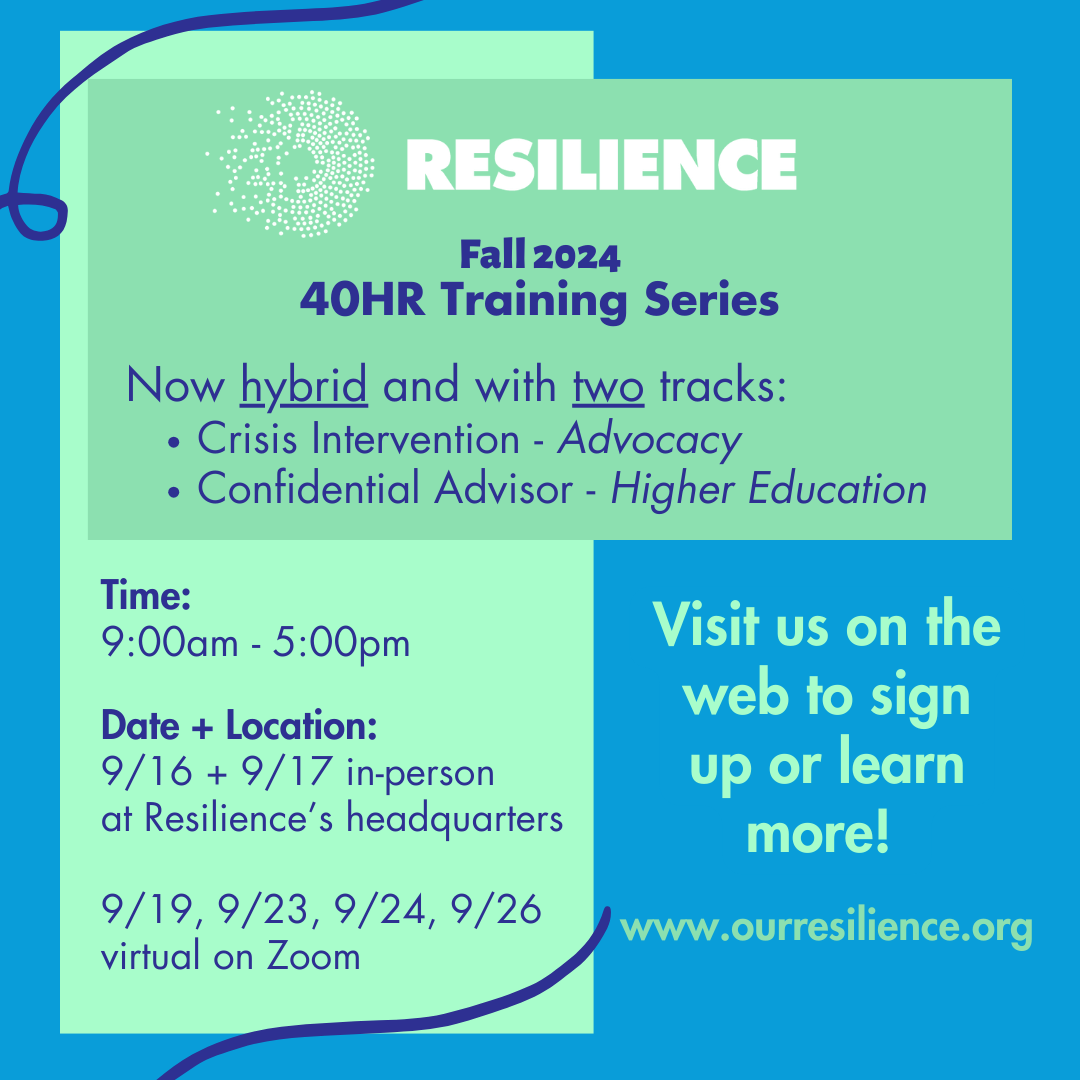 Fall 2024 40-Hour Training Series